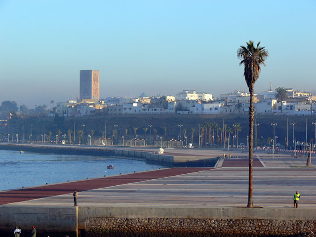 RABAT ville royale: Le Bouregreg côté Rabat