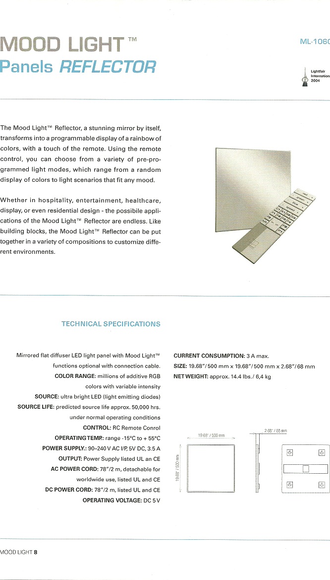 TRAXON - Better lighting for the better future.: Moodlight Panel Tiles ...