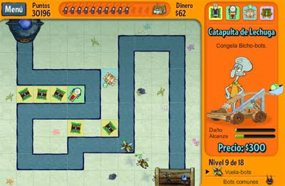 Los mejores Juegos de Bob Esponja
