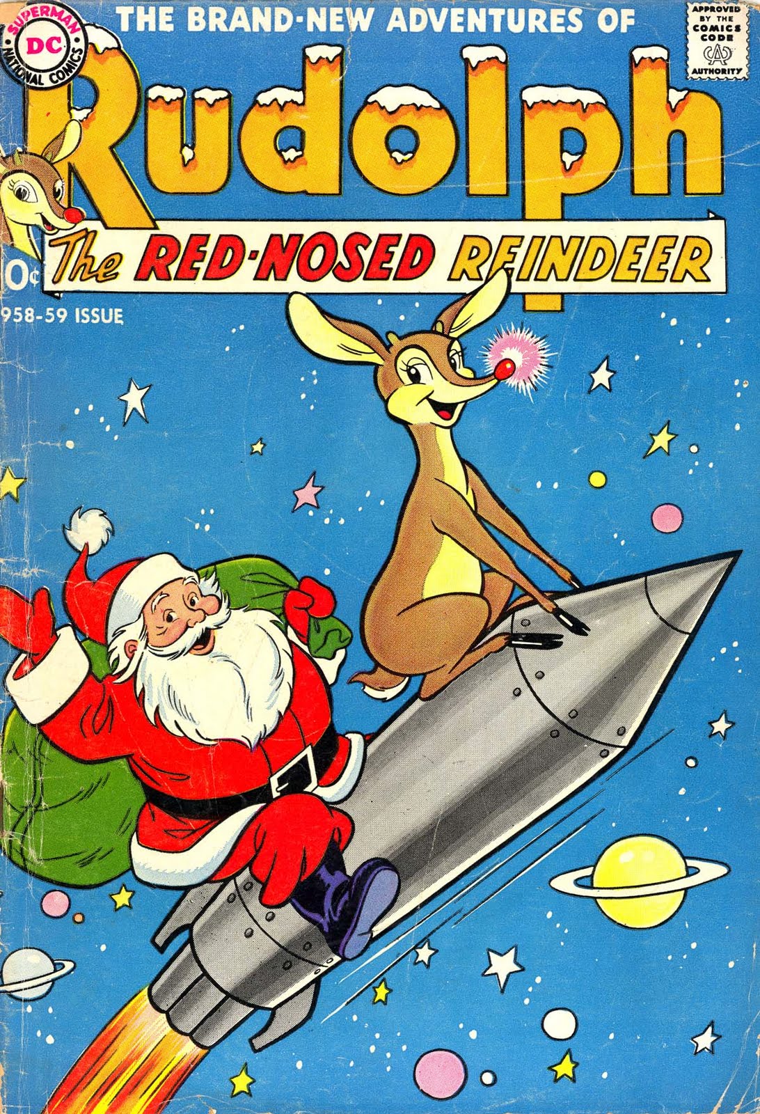 Inside Jeff Overturf's Head: "Rudolph" the DC Comics Reindeer - 1958