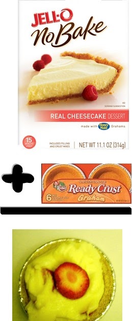 Allen's Adventures : Jello No Bake Cheesecake & Keebler Mini Ready Crust
