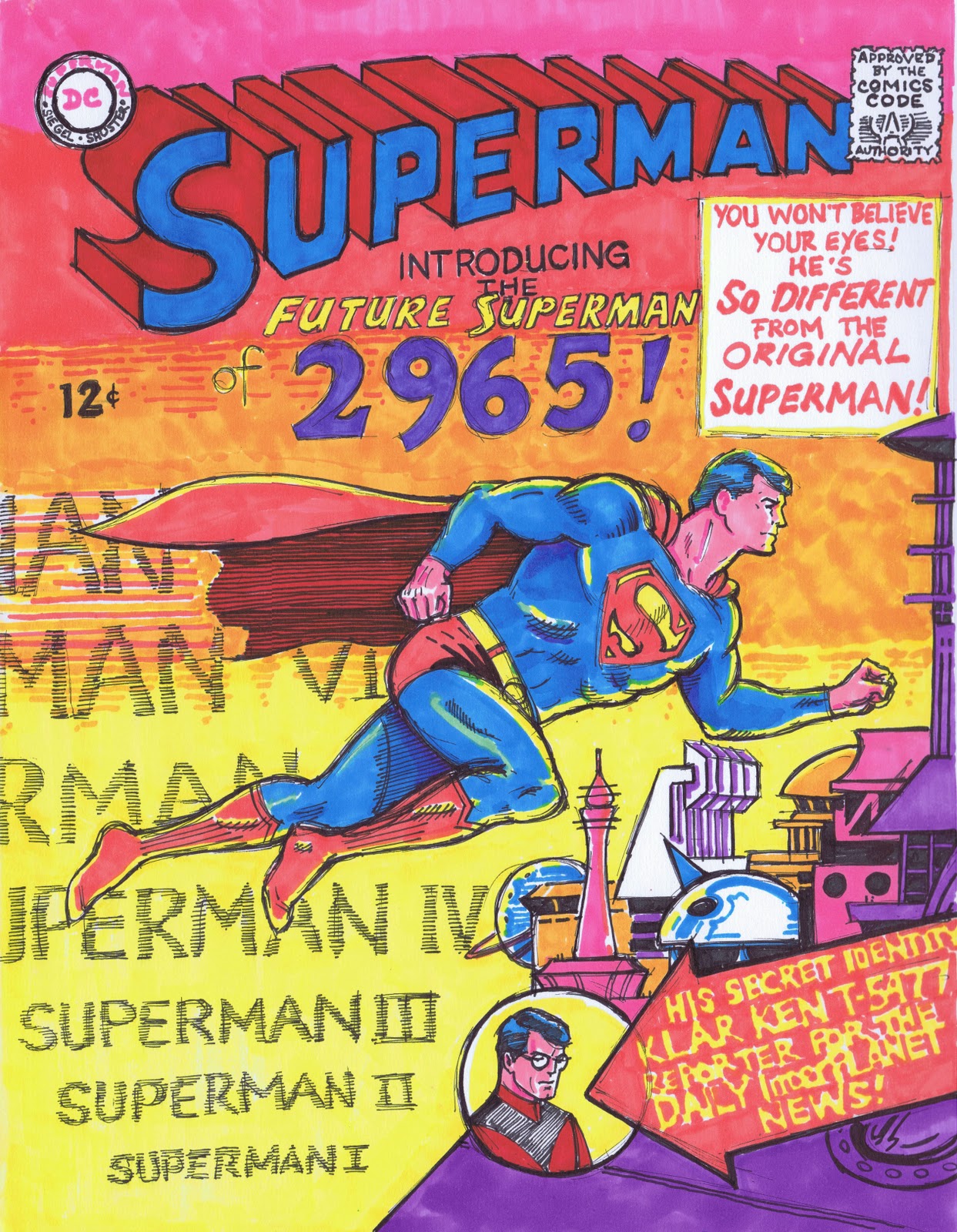 Pulp Ink: Curt Swan; ultimate Superman