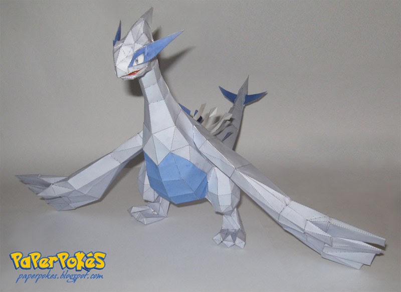Paperpokés - Pokémon Papercraft: LUGIA