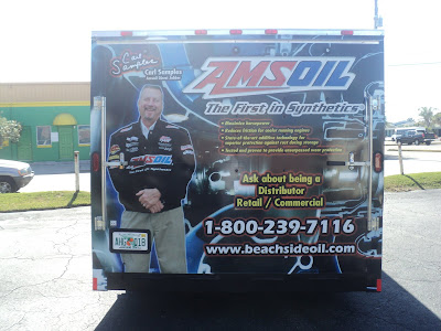A1A Sign Wave: Amsoil Trailer Wrap. Design. Install