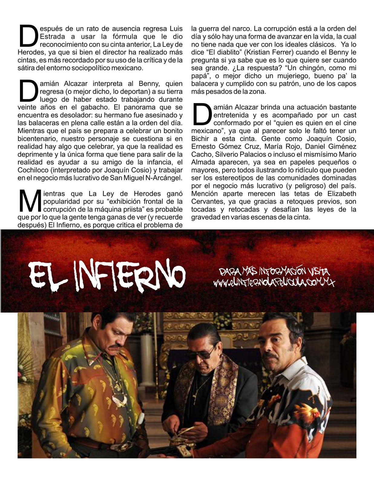 El Infierno ~ Churros y Palomitas