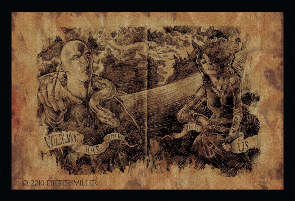 Dieter Miller Illustration: Voldemort's Army