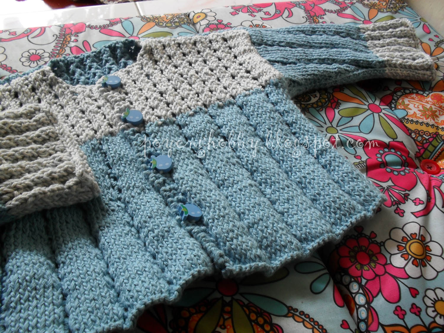 Ajeng Belajar Merajut: Rajut Free Knitting Pattern : Baby Bolero