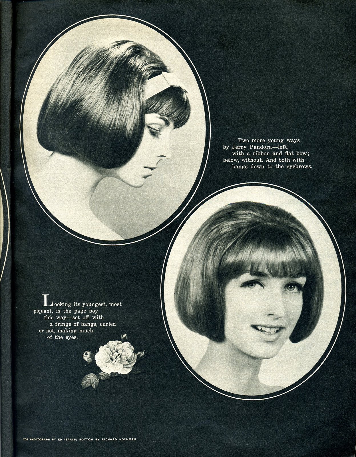 Beauty is a thing of the past: Pageboys