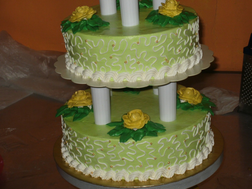 MamaStoves: Kek 3 tingkat @ 3 tiers cake