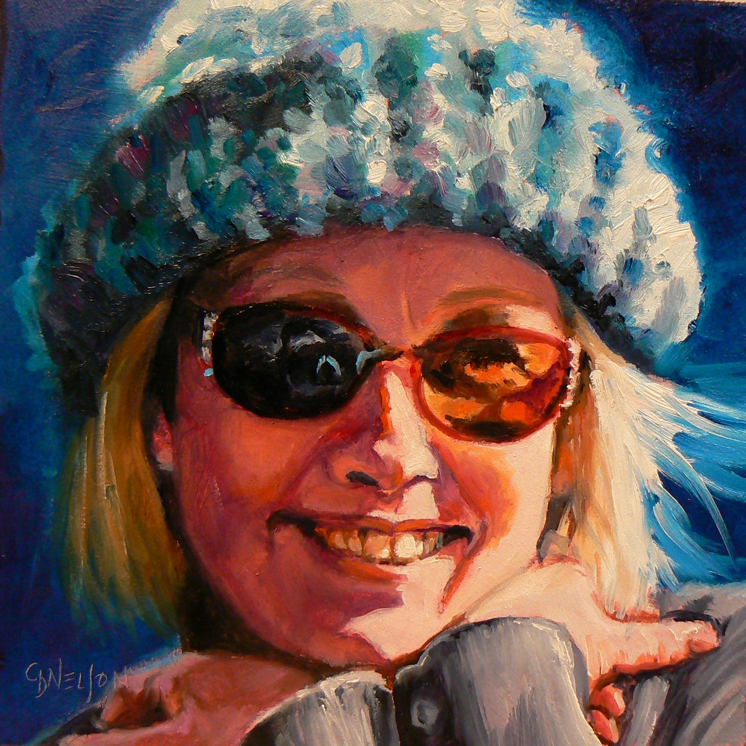 CAROL NELSON FINE ART BLOG: 100 OIL PORTRAITS IN 100 DAYS - Saundra, 75 ...