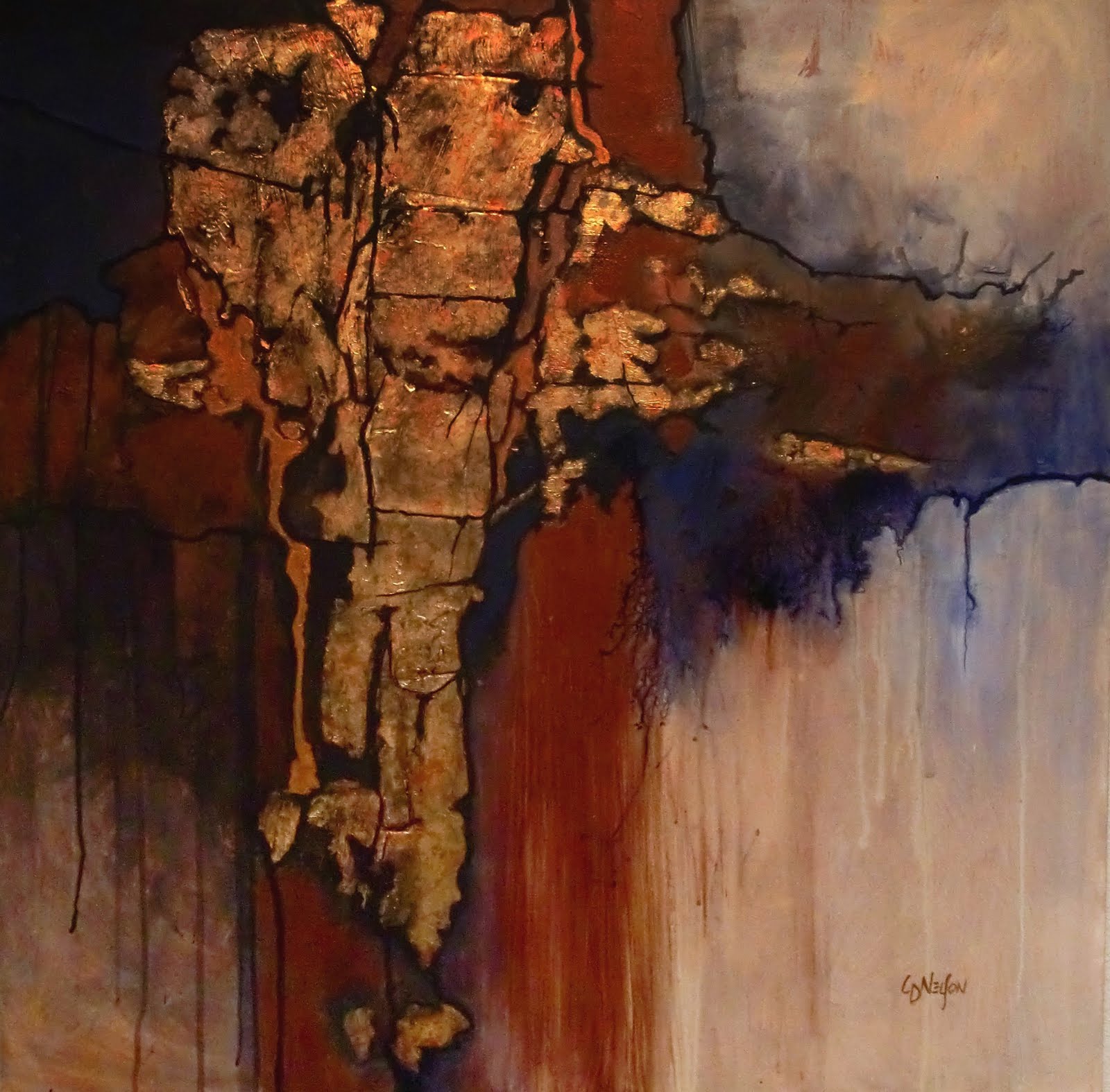 CAROL NELSON FINE ART BLOG: Studio Sale - save on this original painting.