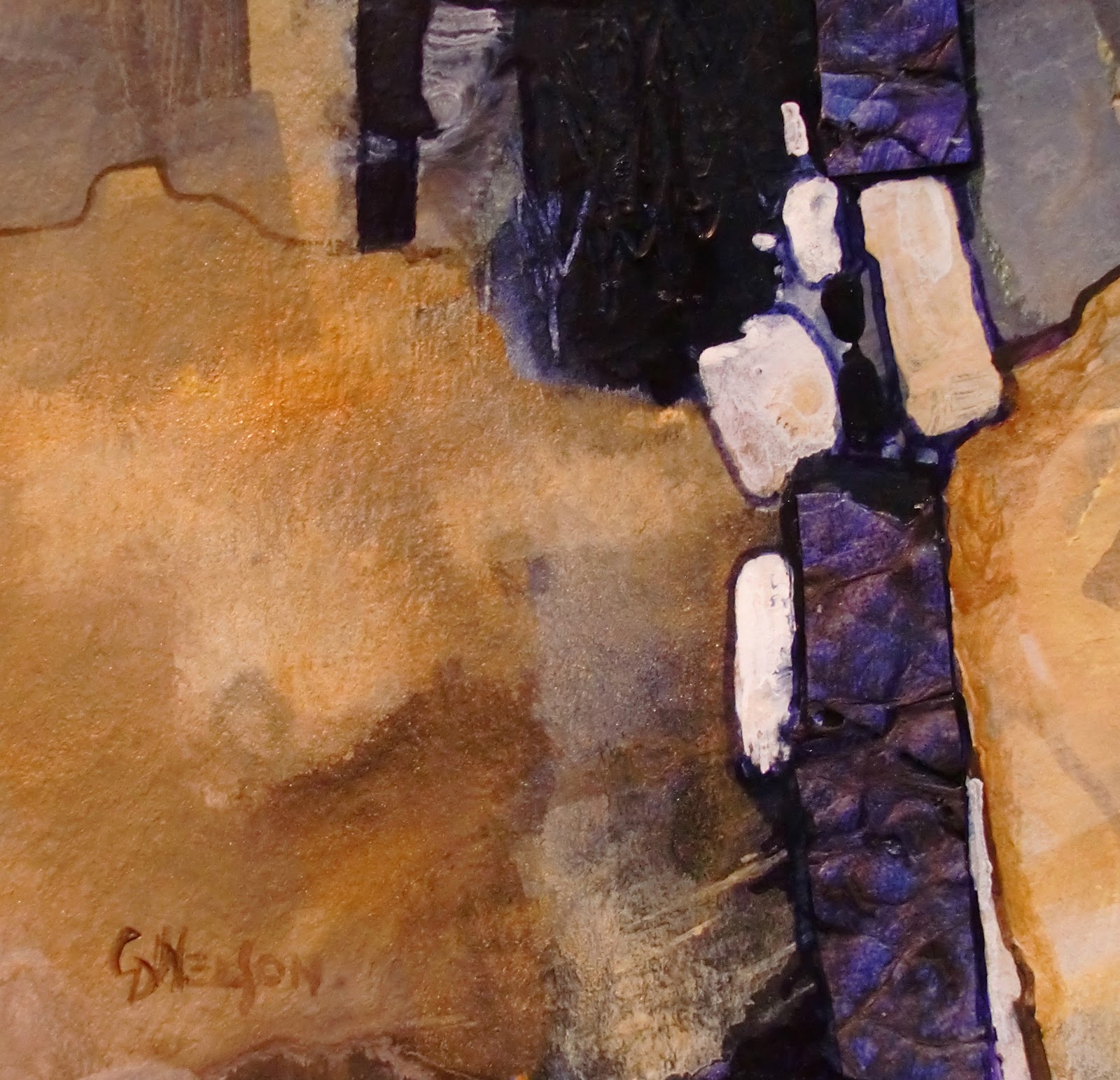 CAROL NELSON FINE ART BLOG: "MINI ABSTRACT 1, 10151, daily painter ...