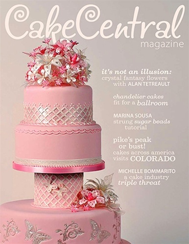 Maggie and Matthew’s Wedding Cake in Cake Central Magazine