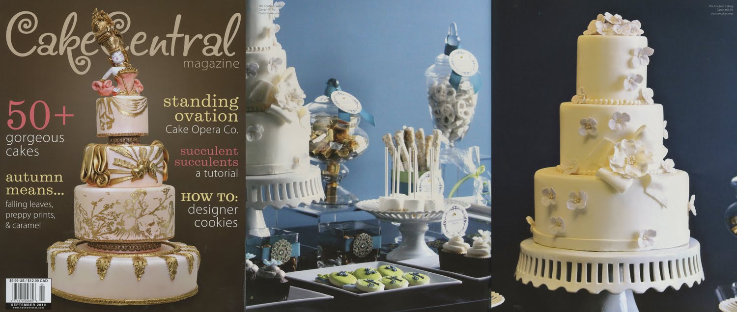 Feature in Sept Issue of Cake Central Magazine