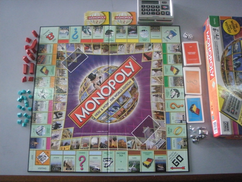 hanya.....: PERMAINAN ' MONOPOLY WORLD EDITION ' : Kenapa tak undi ...