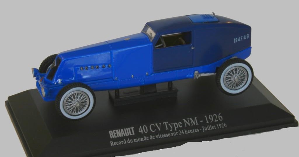 Ma Collection : La Renault 40 CV des Records