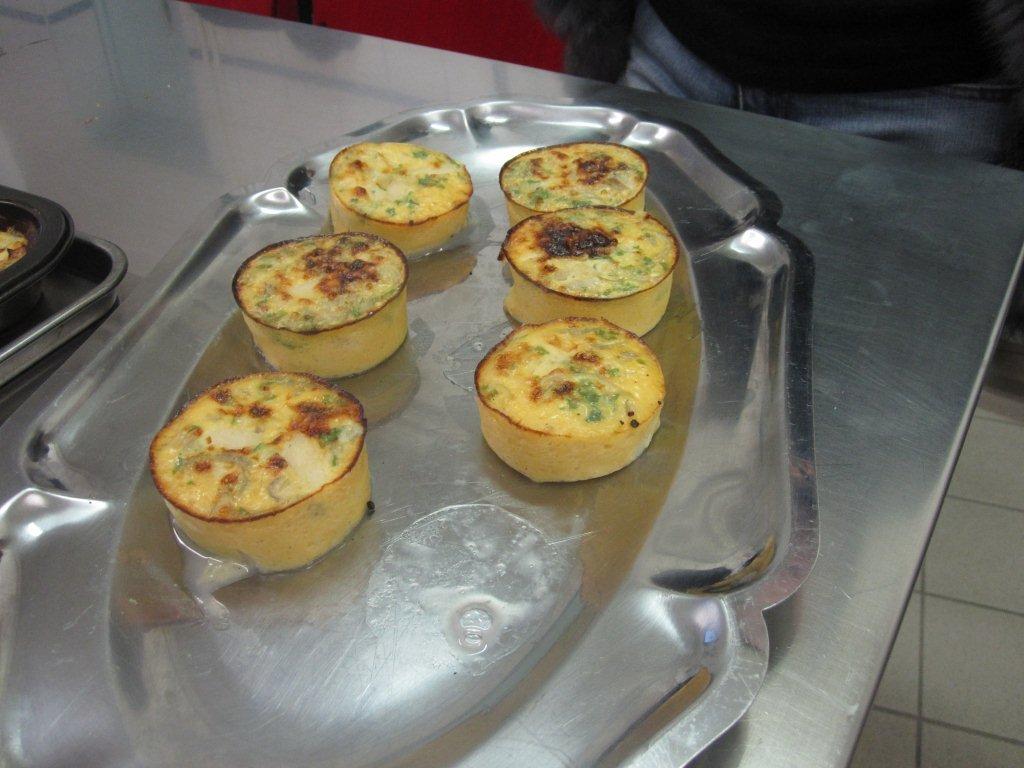 L'atelier cuisine: Darioles de Saint Jacques