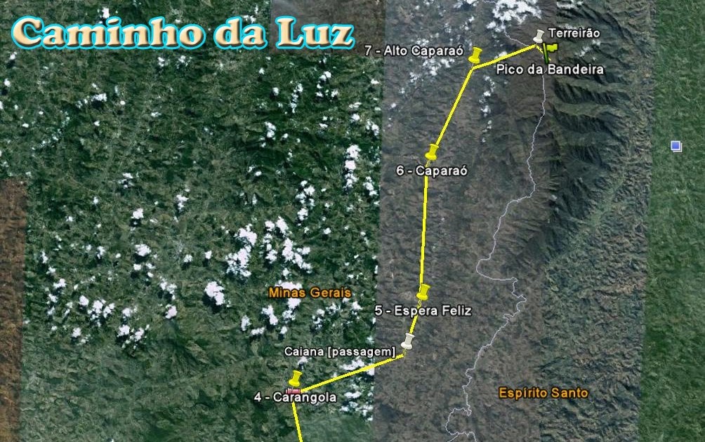 Diário dos Caminhos: Caminho da Luz - Minas Gerais [Amigos do Caminho]
