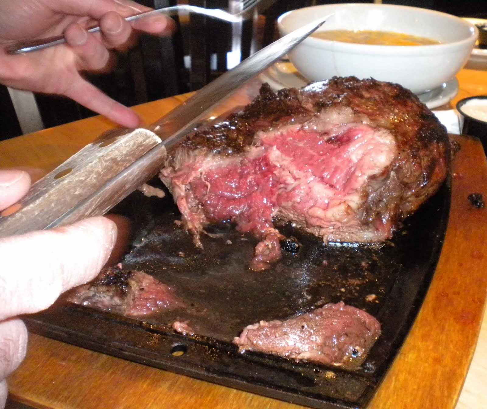 A-Bomb and ...: A Big Steak