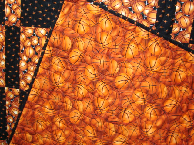 Terry Quilter : Basketball Quilt