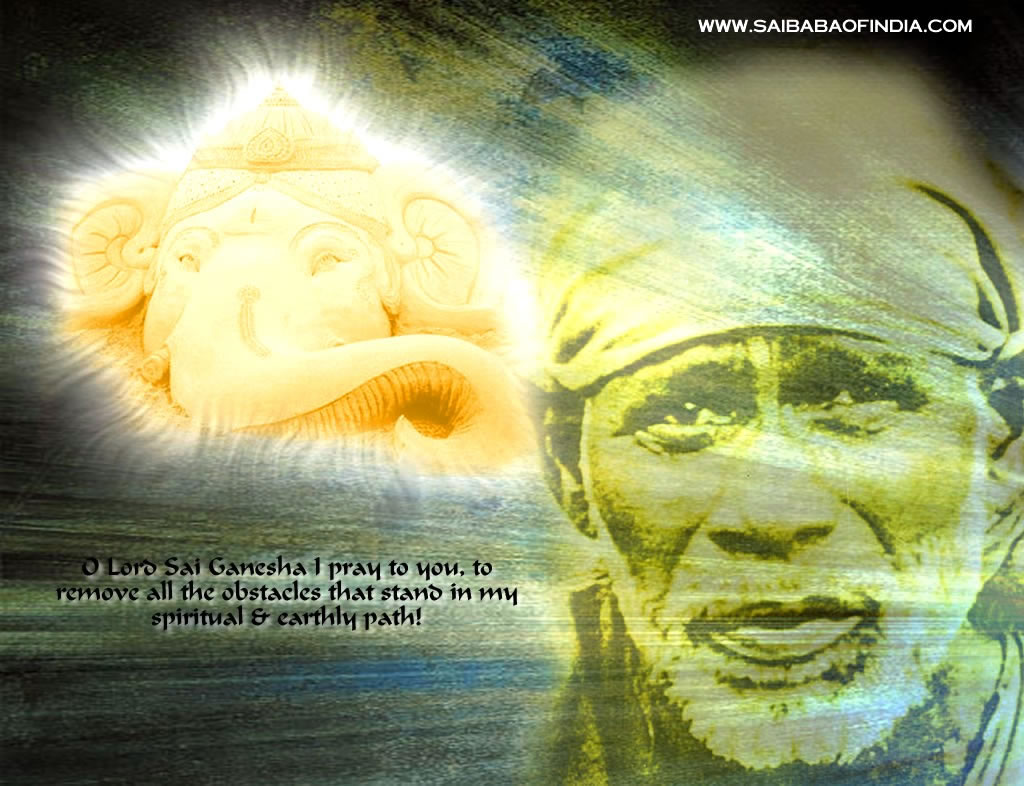I am Ganapati | Sai Baba Says |Shirdi Sai Baba daily quote | Sai Baba ...