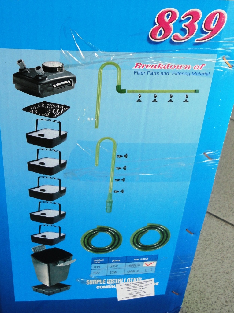 Aquatech: O Hardware do Aquário: Review do Canister Jebo 839