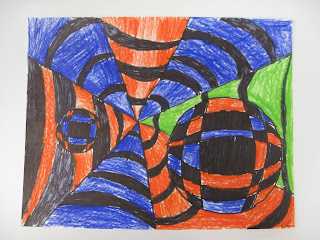 ART with Mrs. Smith: Op Art, Spheres & Cones