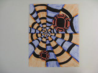 ART with Mrs. Smith: Op Art, Spheres & Cones