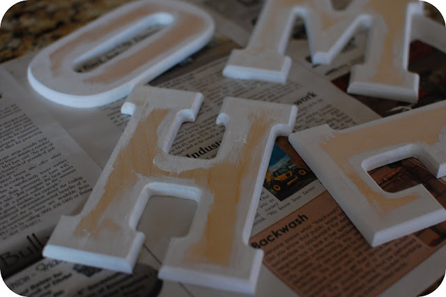 33 Shades of Green: Easy Decorative Letters