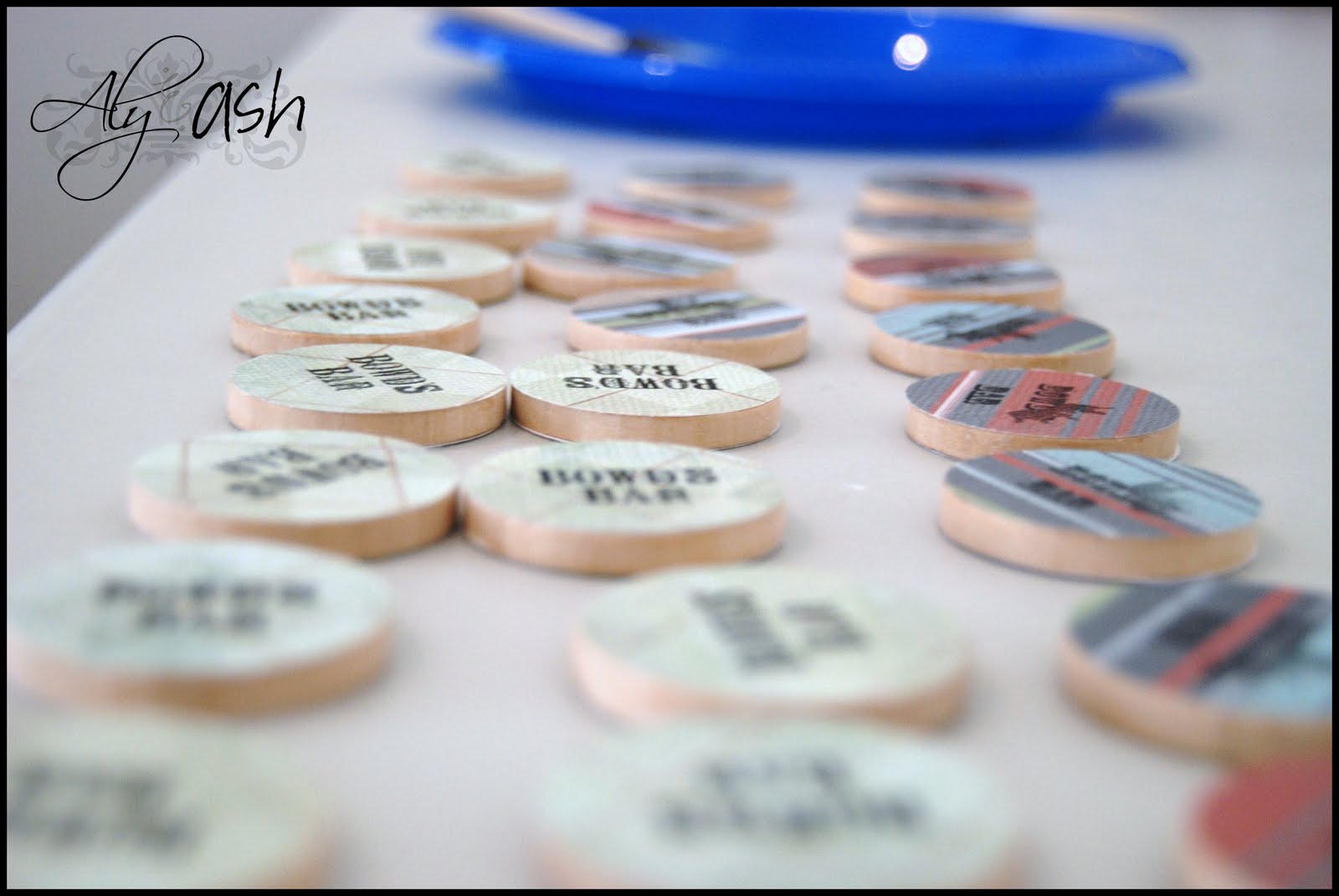 See It Again Saturday: Custom Tile/Vinyl Checker Board ~ Aly&Ash