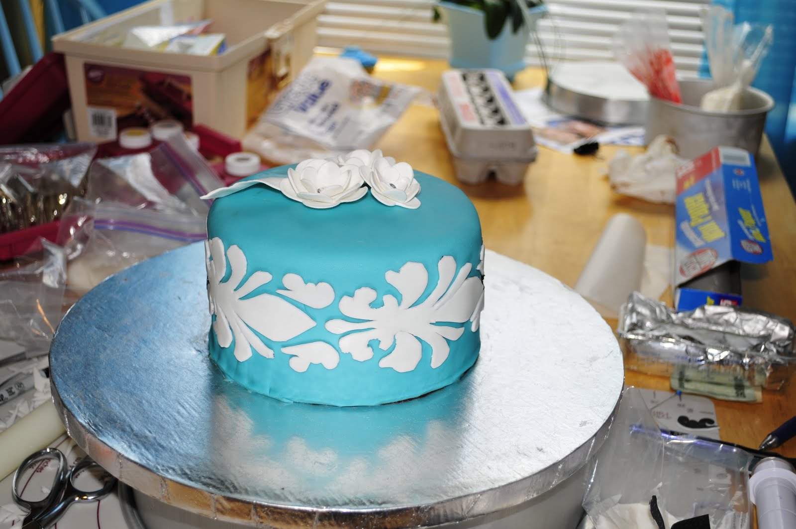 Lindsay's Custom Cakes: Heather's Birthday Cake