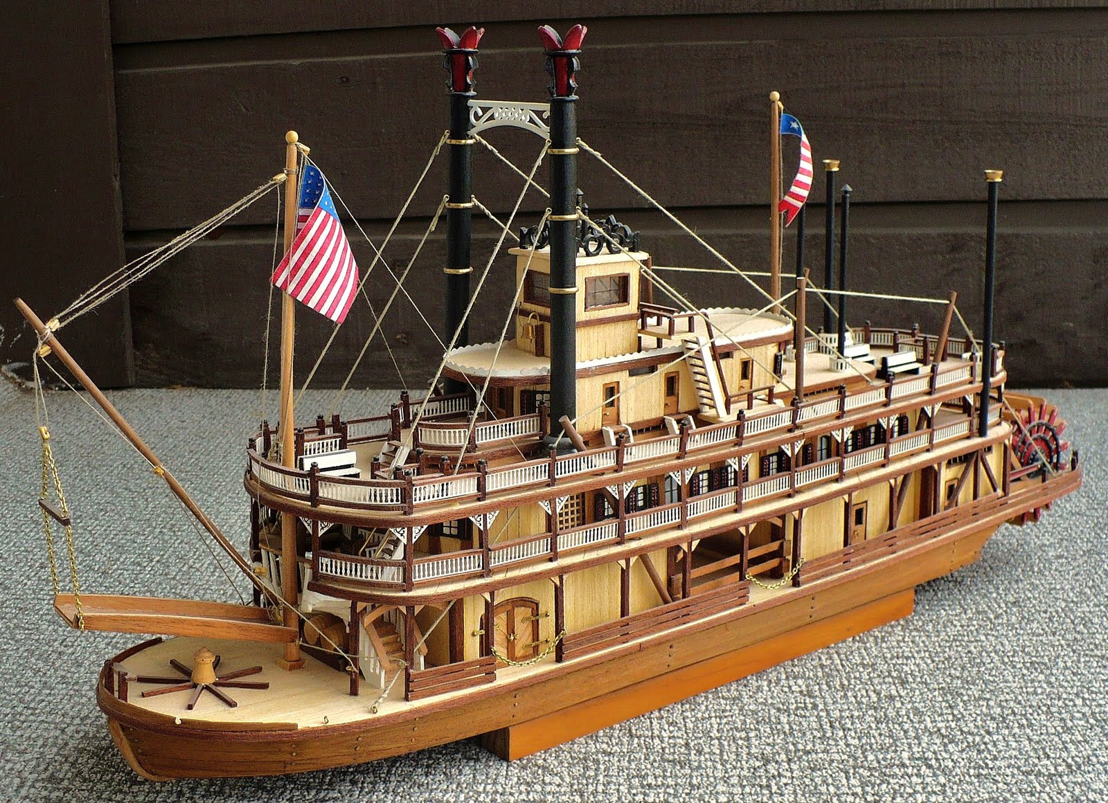 Here are some images plus a composite of Artesania Latinas 1/80 scale ...