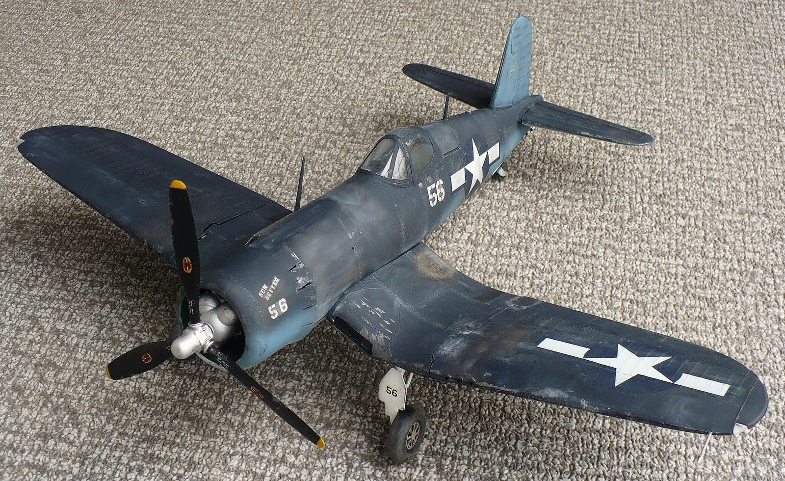 The Great Canadian Model Builders Web Page!: Corsair F4U-1A Re Post