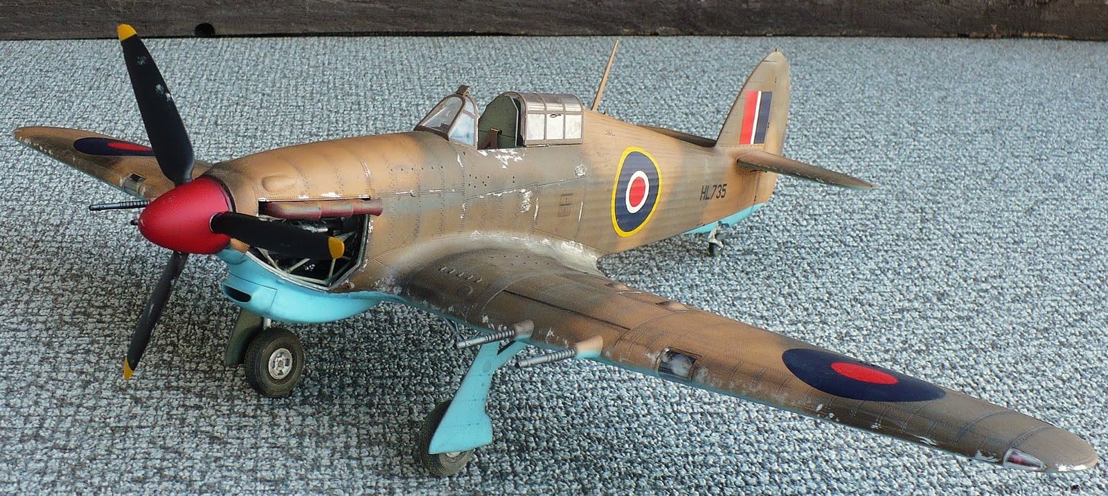 The Great Canadian Model Builders Web Page!: Hurricane MK II C Trop