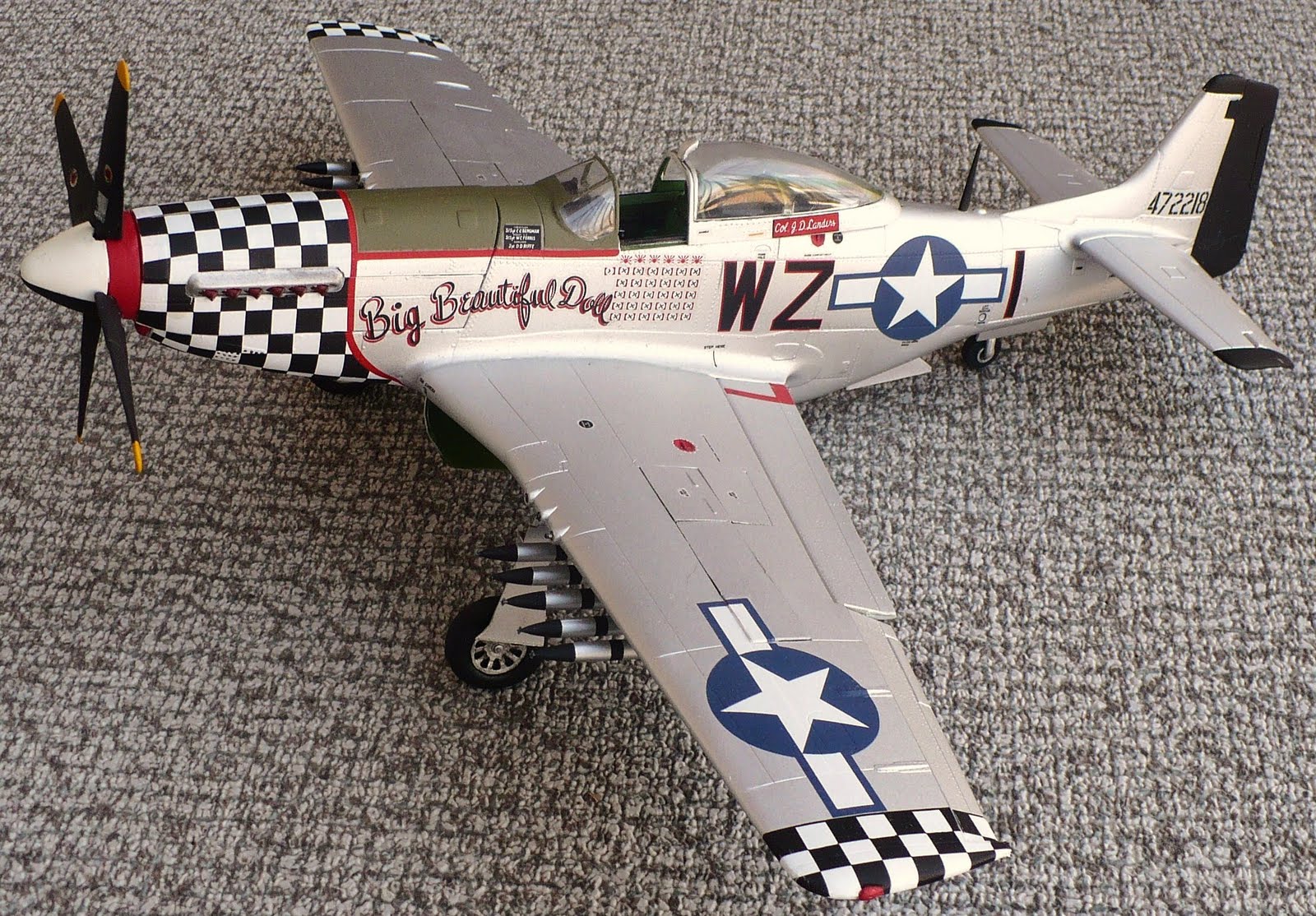 The Great Canadian Model Builders Web Page!: P 51 D Mustang