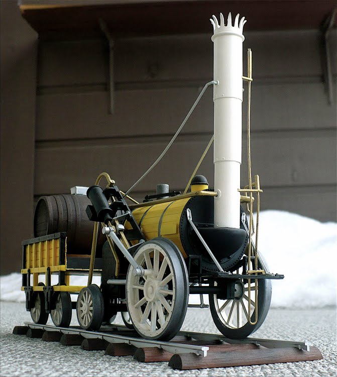 The Great Canadian Model Builders Web Page!: Stephenson Rocket