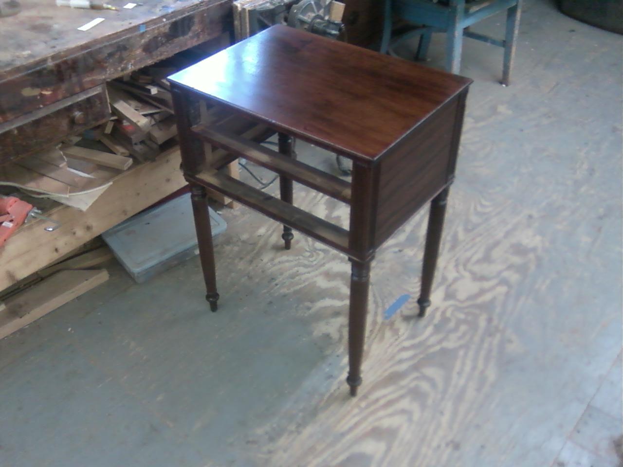 John Mark Power, Antiques Conservator: Federal Work (Sewing) Table (ca ...