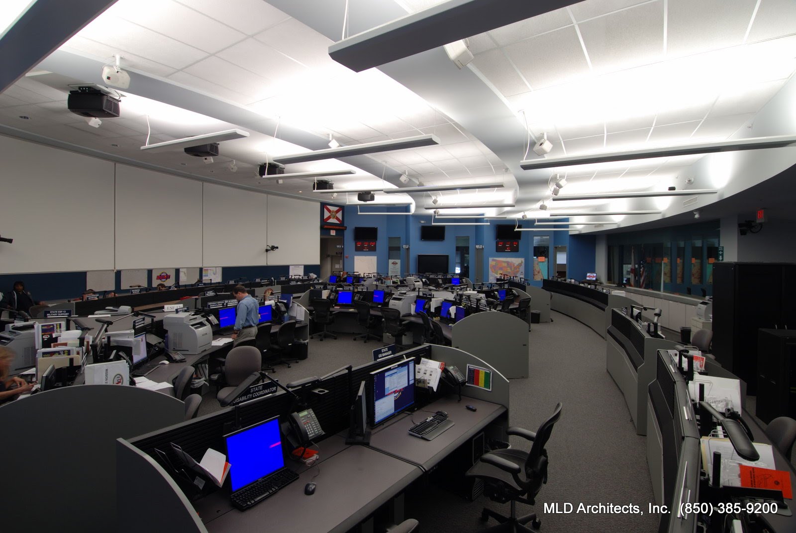 MLD Architects, Inc.: Rudd Building State Warning Point and OP Room