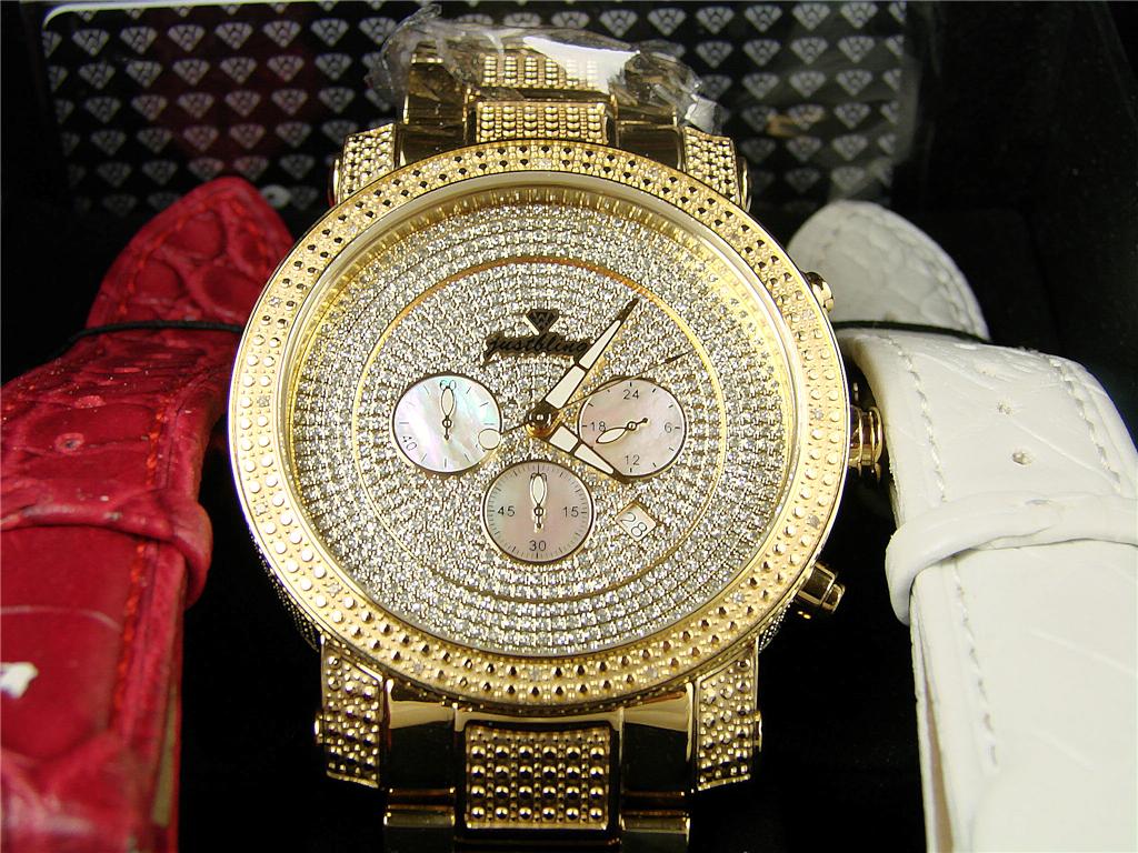 new_york_jewels: JOJO/JUST BLING/ KC GOLD CLASSIC SHINE DIAMOND WATCH