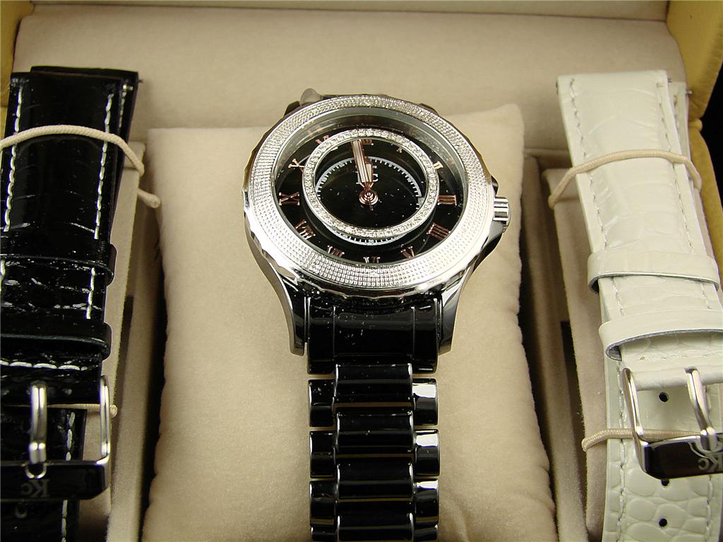 new_york_jewels: MENS TECHNO COM KC JOJO CERAMIC DIAMOND WATCH 1.0CT