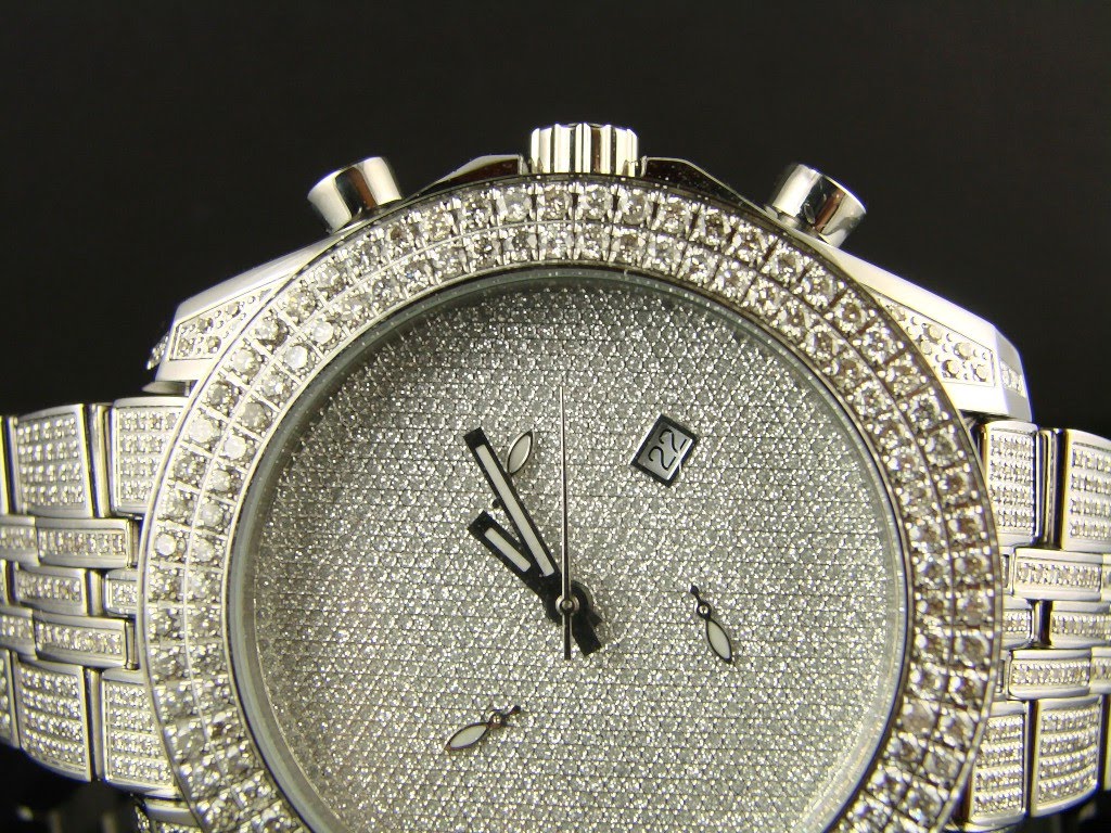 new_york_jewels: JOE RODEO PLATINUM JOJO BIG BEZEL GOLD DIAMOND WATCH