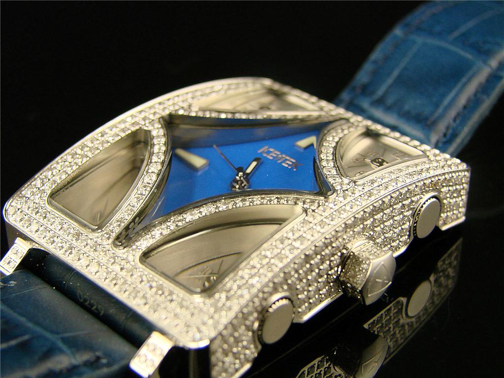 new_york_jewels: ICE TEK 7.5 CT QUINTEMPO II /JACOB BENNY DIAMOND WATCH