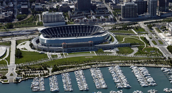 Sense of Creativity: North burnham park Soldier Field, Chicago, Illinois