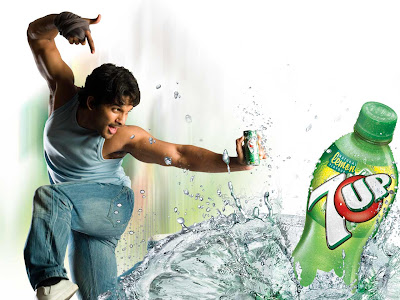 Allu Arjun in 7up Advertisement: Photos and Video