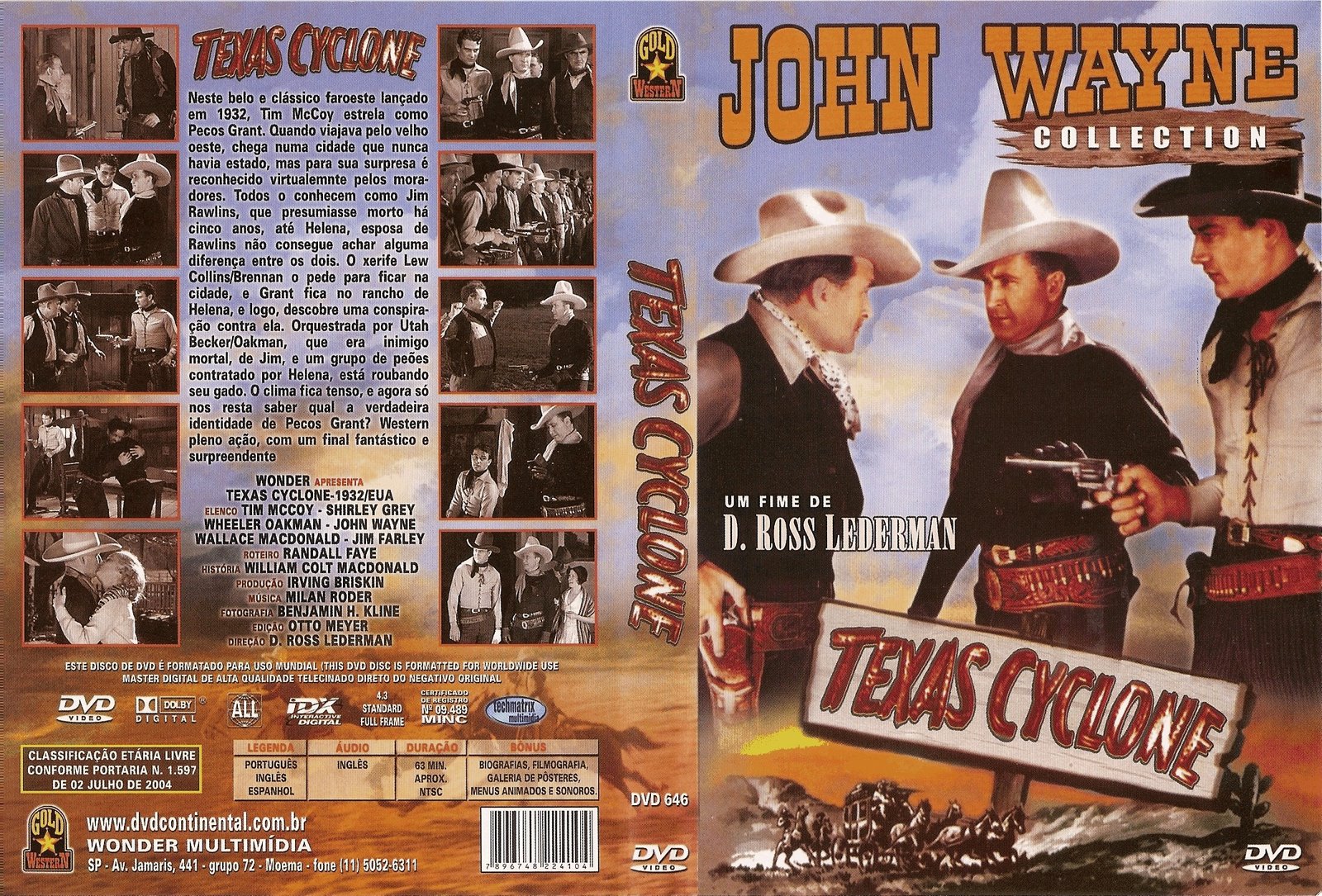 Capas de Fimes de Faroeste: Texas Cyclone