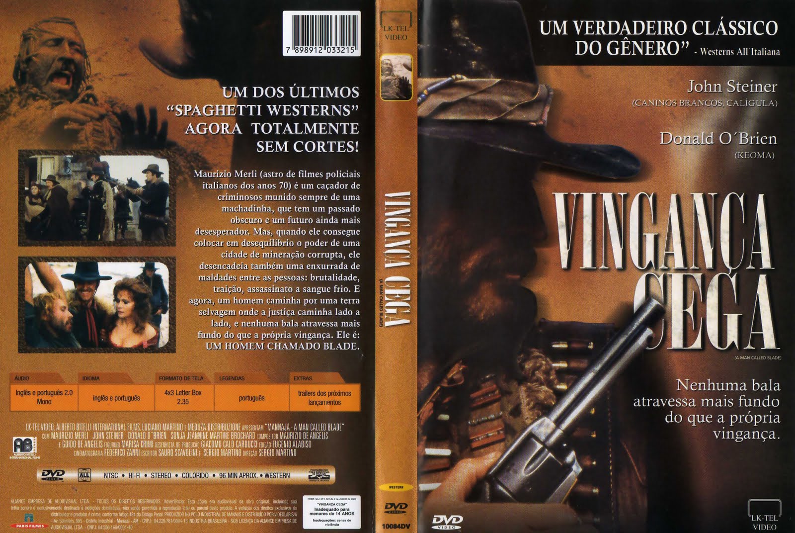 Capas de Fimes de Faroeste: Vingança Cega