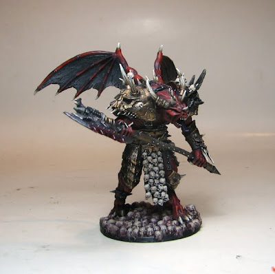 Chaos Brushes: Khorne Daemon Prince Complete!