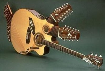 Weird, Bizarre, Strange, Unusual, & Funny Websites ~ Humor!: Weird Guitars