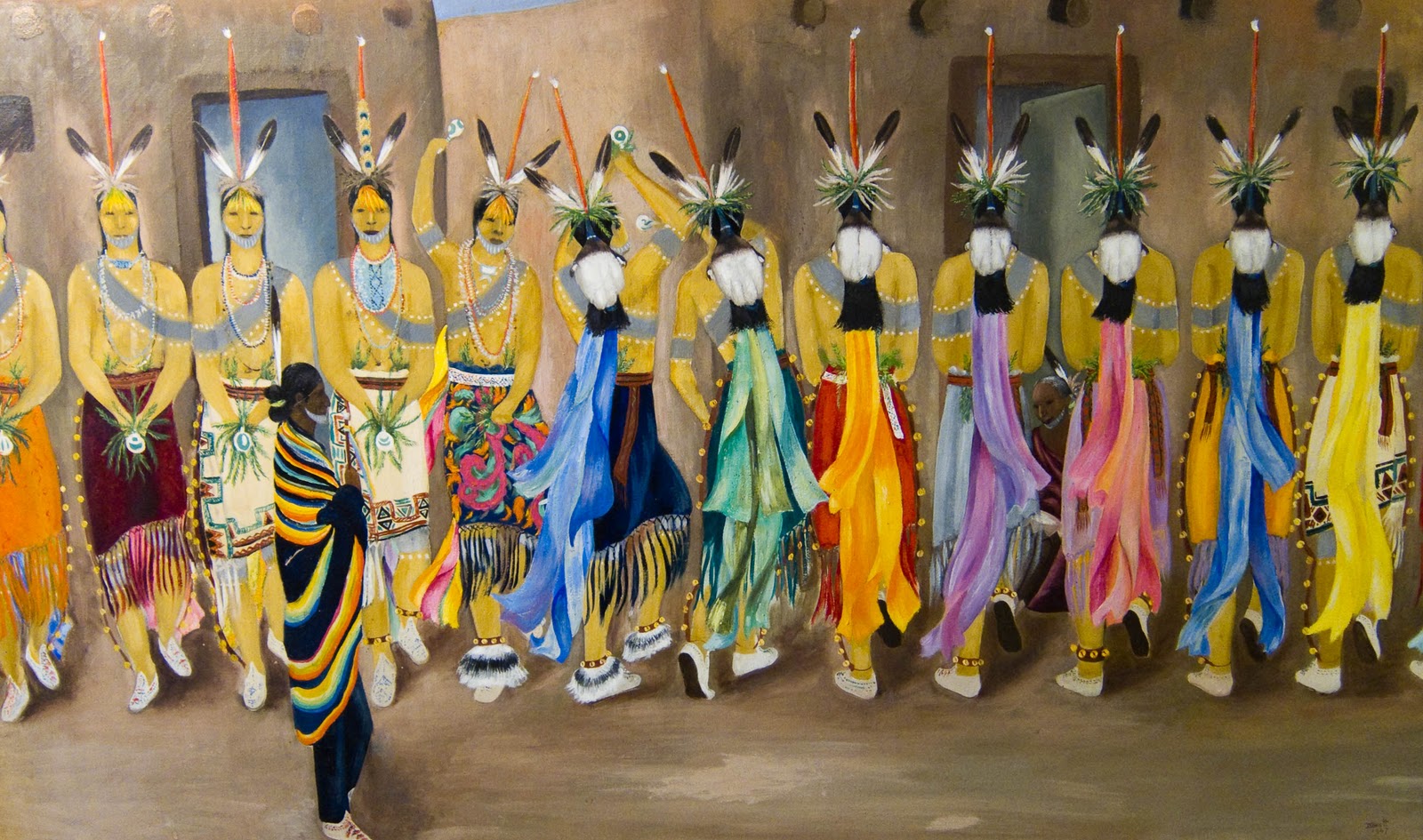 Two Graces Taos: Turtle Dance at Taos Pueblo