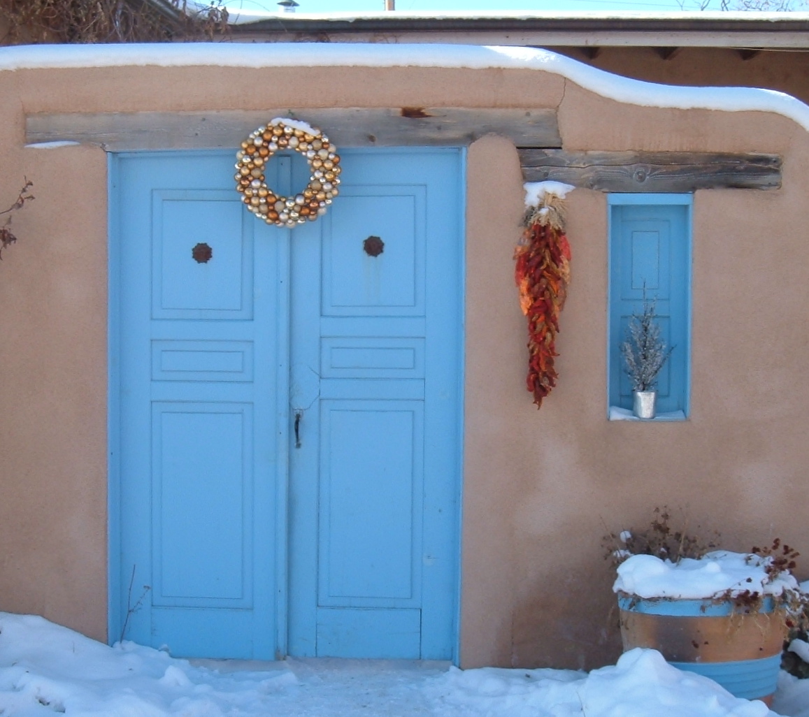 Two Graces Taos: “The Secret of Taos Blue Doors” Robert Cafazzo ...